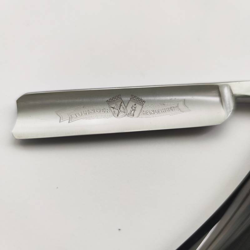 Ralf Aust 5/8 Carbon Steel Spanish Point Straight Razor Made in Germany