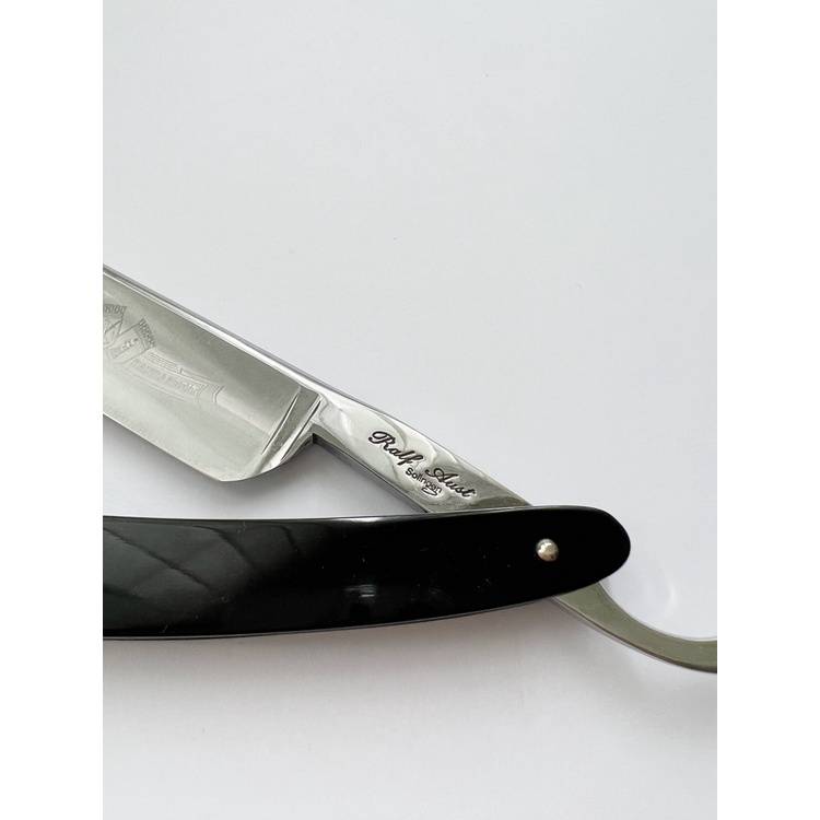 Ralf Aust 7/8 Carbon Steel Spanish Point Straight Razor Made in Germany