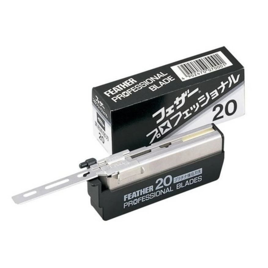 Feather Artist Club Professional Blades (PB-20 / PG-15) Single Edge ...