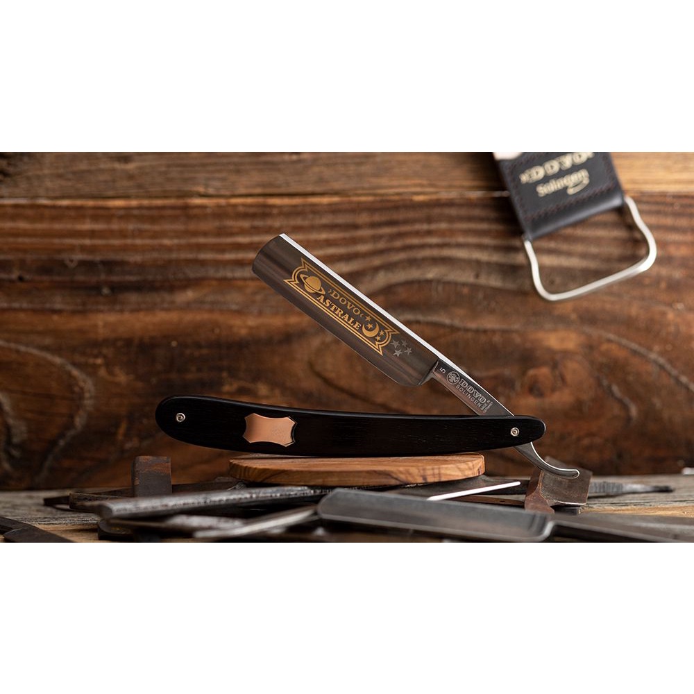 Dovo Astrale 5/8 Straight Razor Carbon Steel Round Point Made in Germany